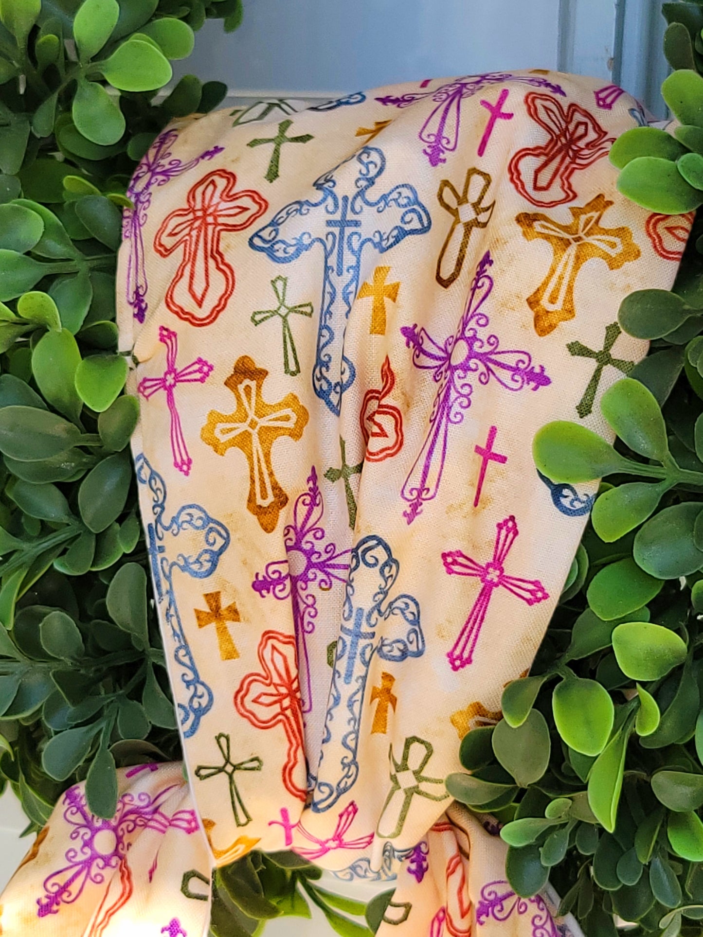 Crosses Wreath Sash – BeeBaDeBeep